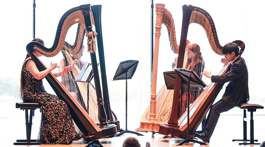 Bienen Harp Ensemble and Studio Recital | Northwestern Bienen School of ...